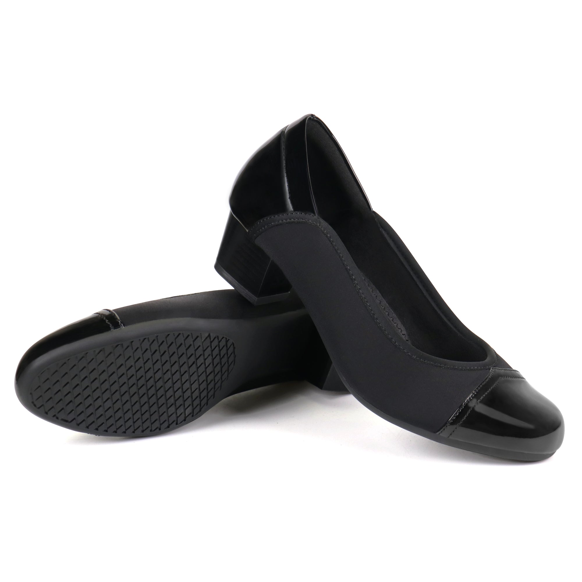 Ortho+rest Women Bunion Dress Shoes Low Heel Orthopedic Pumps-Cassie