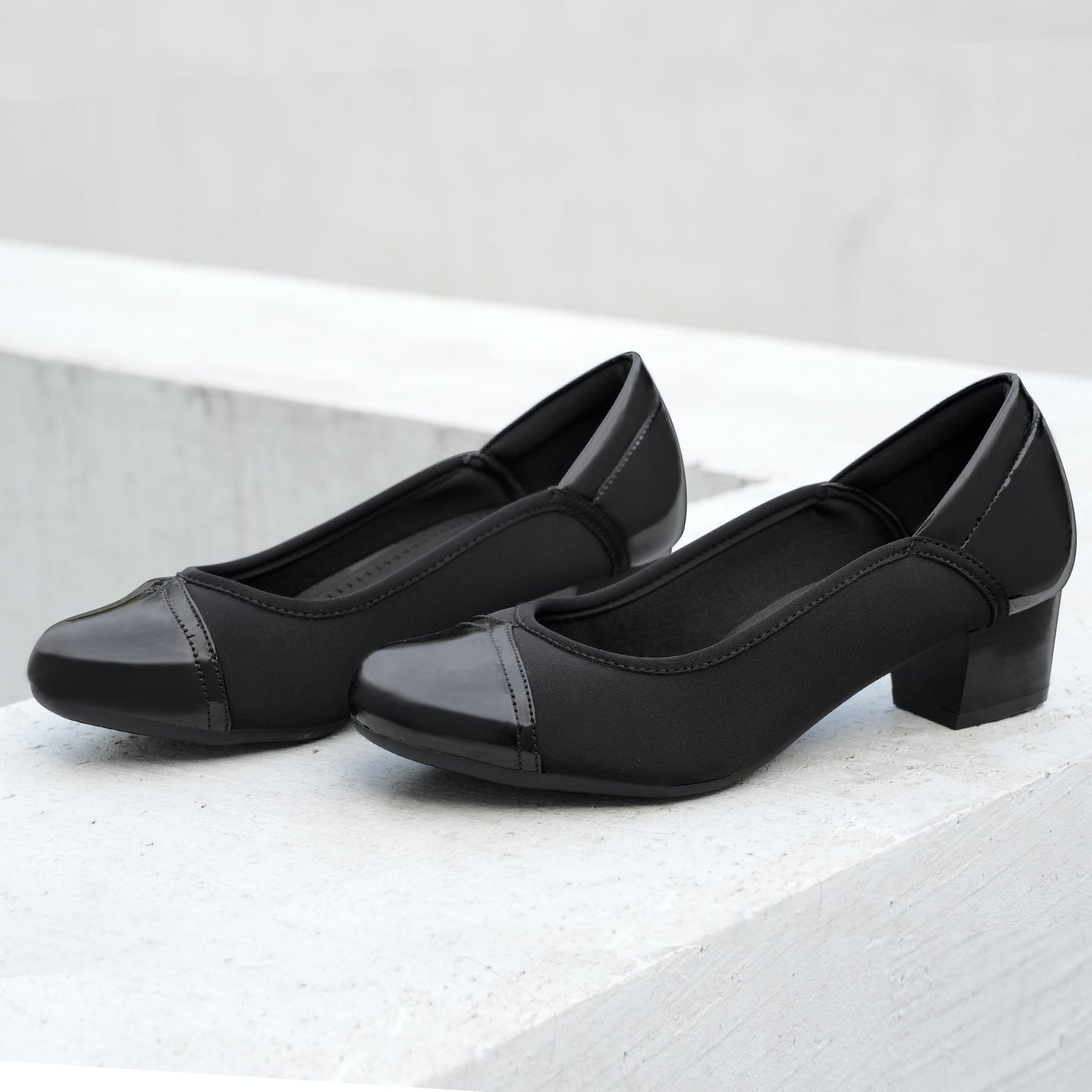 Ortho+rest Women Bunion Dress Shoes Low Heel Orthopedic Pumps-Cassie