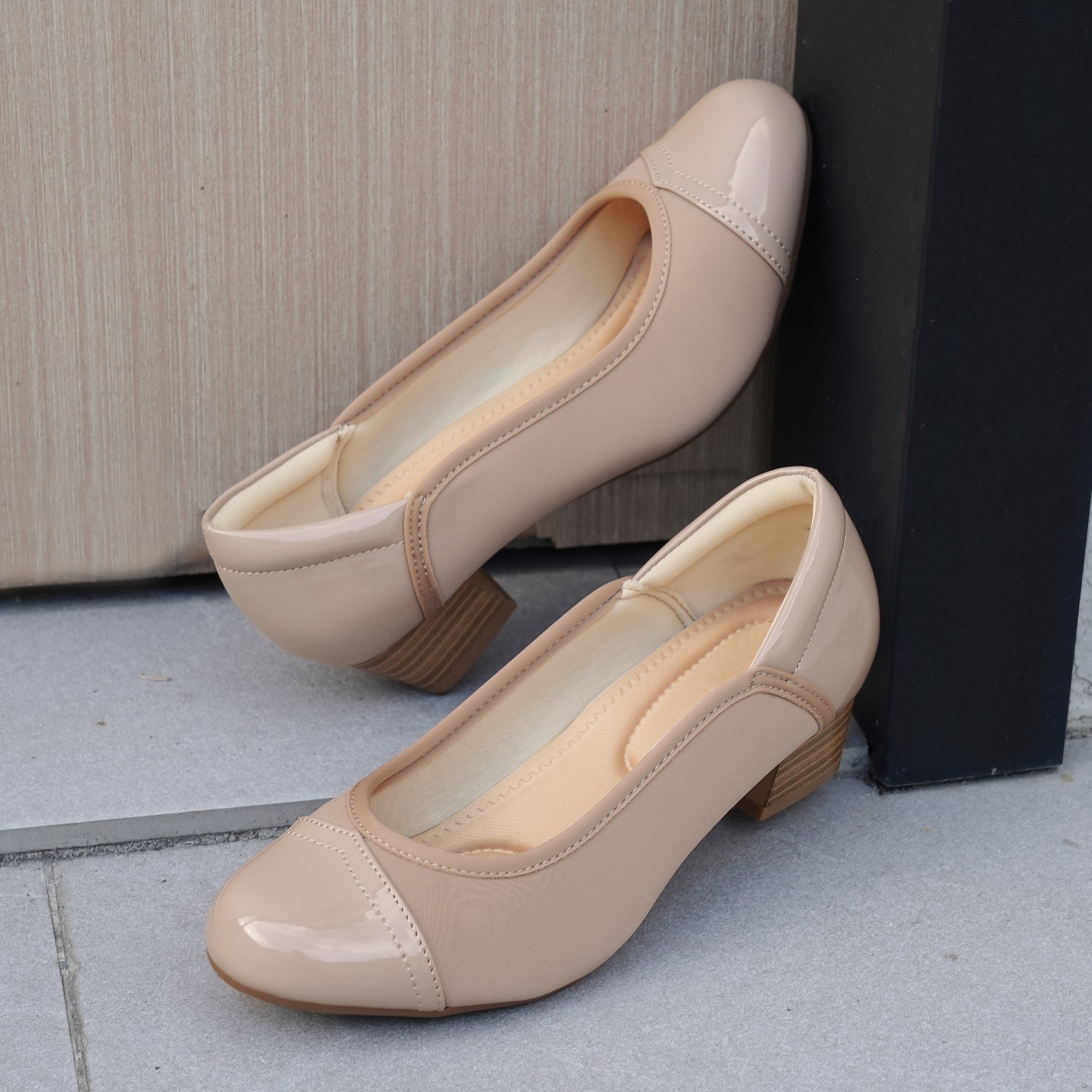 Ortho+rest Women Bunion Dress Shoes Low Heel Orthopedic Pumps-Cassie