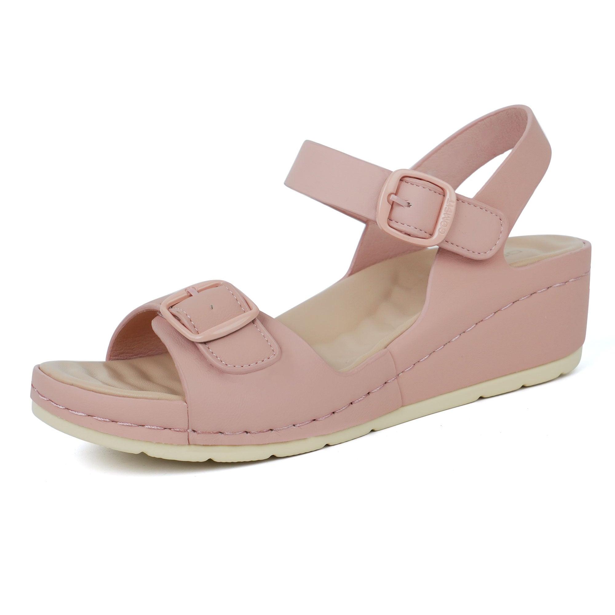 Pink Arch Support Sandals-Bree