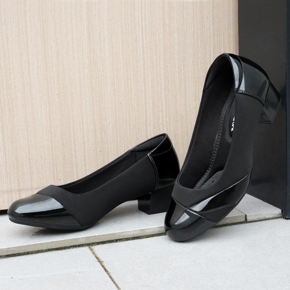 Ortho+rest Women Bunion Dress Shoes Low Heel Orthopedic Pumps-Nova