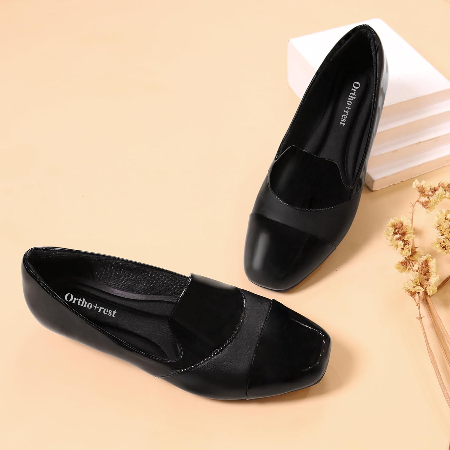 Ortho+rest Women Bunions Loafers Orthopedic Dress Shoes Slip On ...